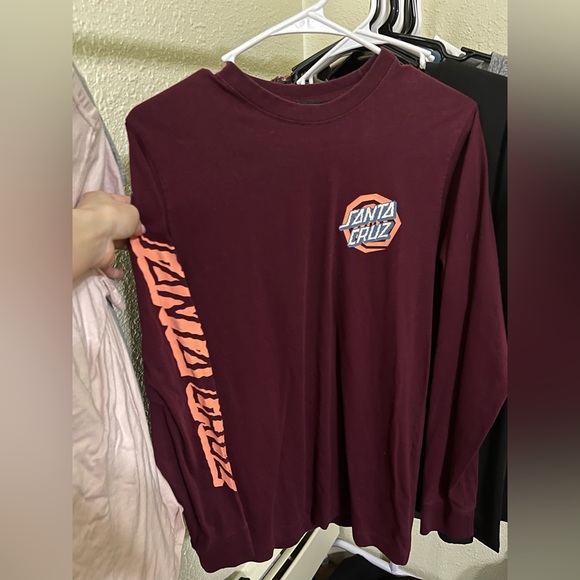 Santa Cruz Skateboards | Tops | Santa Cruz Long Sleeve | Poshmark